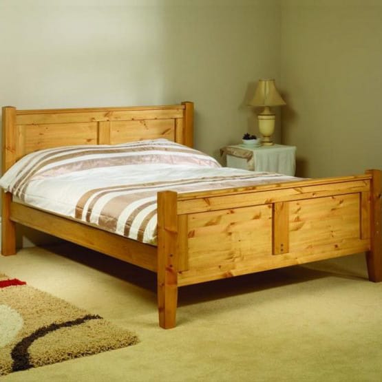 Coniston High End Wooden Bed Frame | Small Double Bed | Wood Beds – Grove